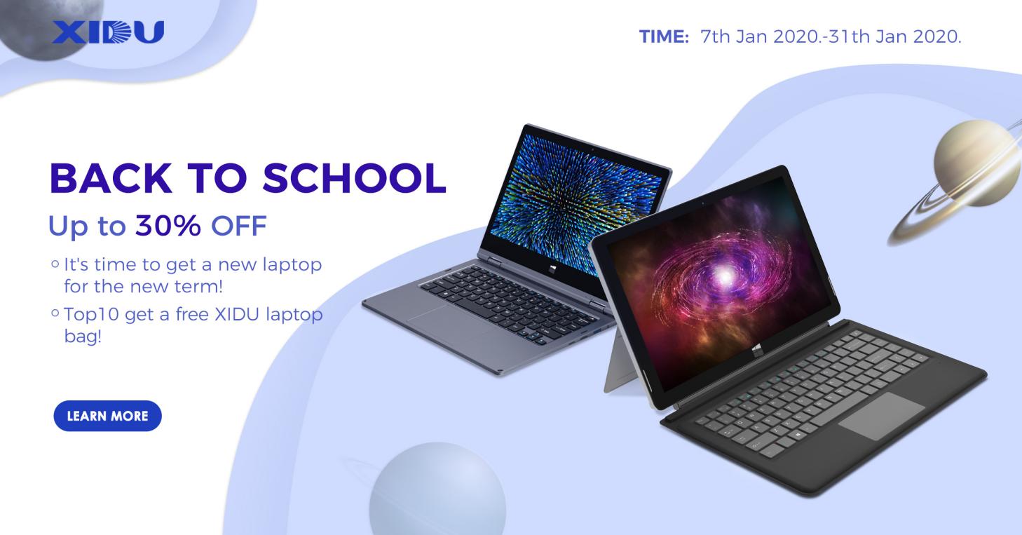 XIDU Back-to-School mid-season sales are on, offering discount for ...