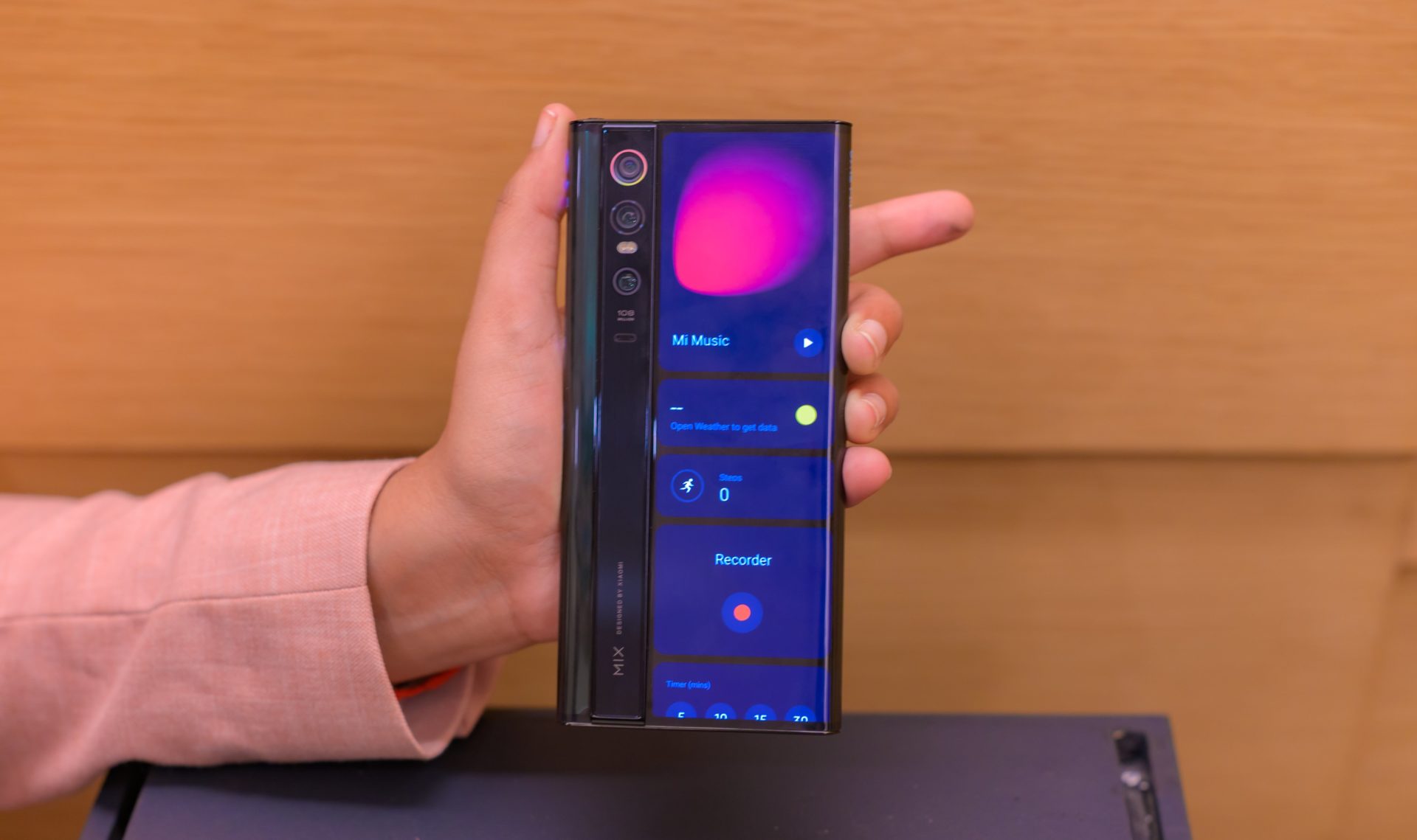 Xiaomi showcases the Mi Mix Alpha Concept smartphone in India - Gizmochina