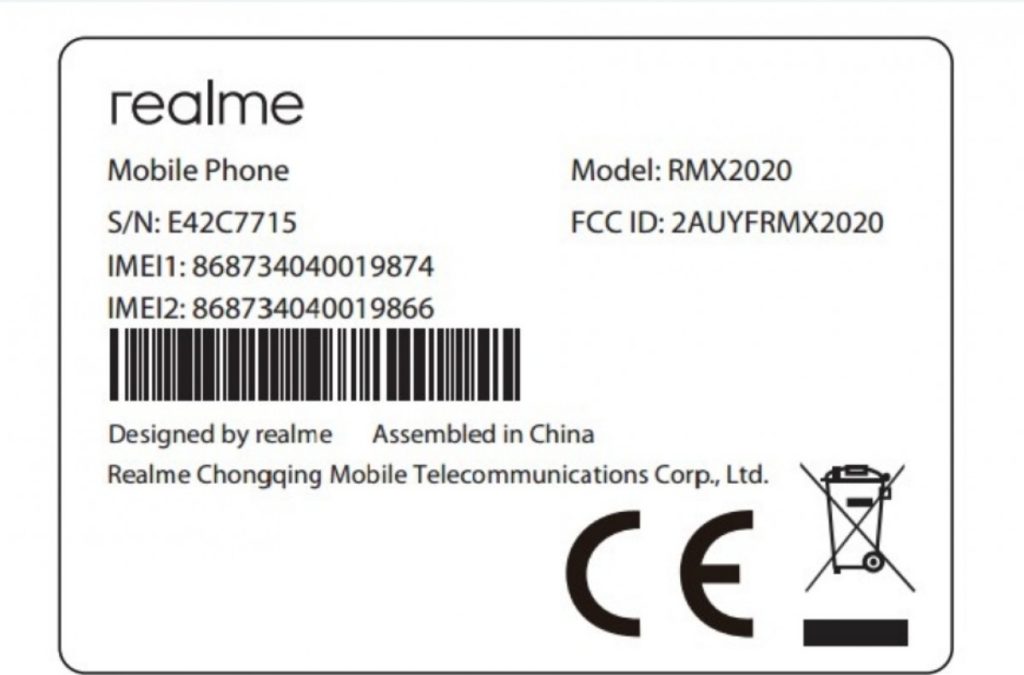 Realme C3s may get launched soon as it is certified by FCC - Gizmochina