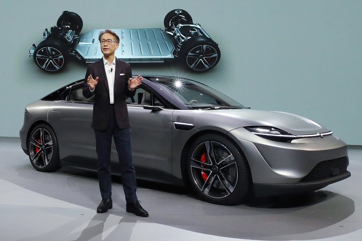 Sony Unveils Sony Vision S An All Electric Concept Car At Ces 2020