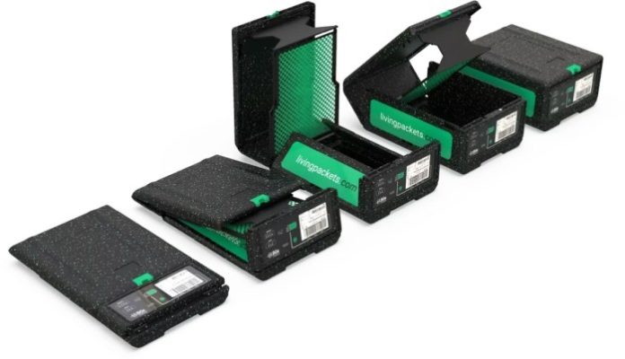 This Reusable box with an E Ink label may soon replace cardboard ones ...