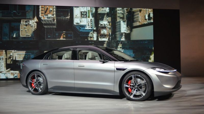 Sony Unveils Sony Vision S An All Electric Concept Car At Ces 2020