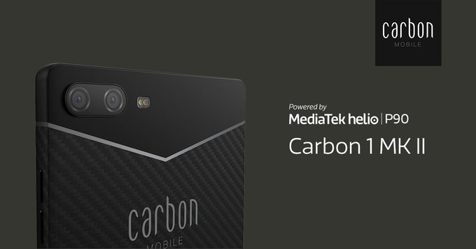 Carbon 1 Mark II is the world's first carbon fiber phone - Gizmochina