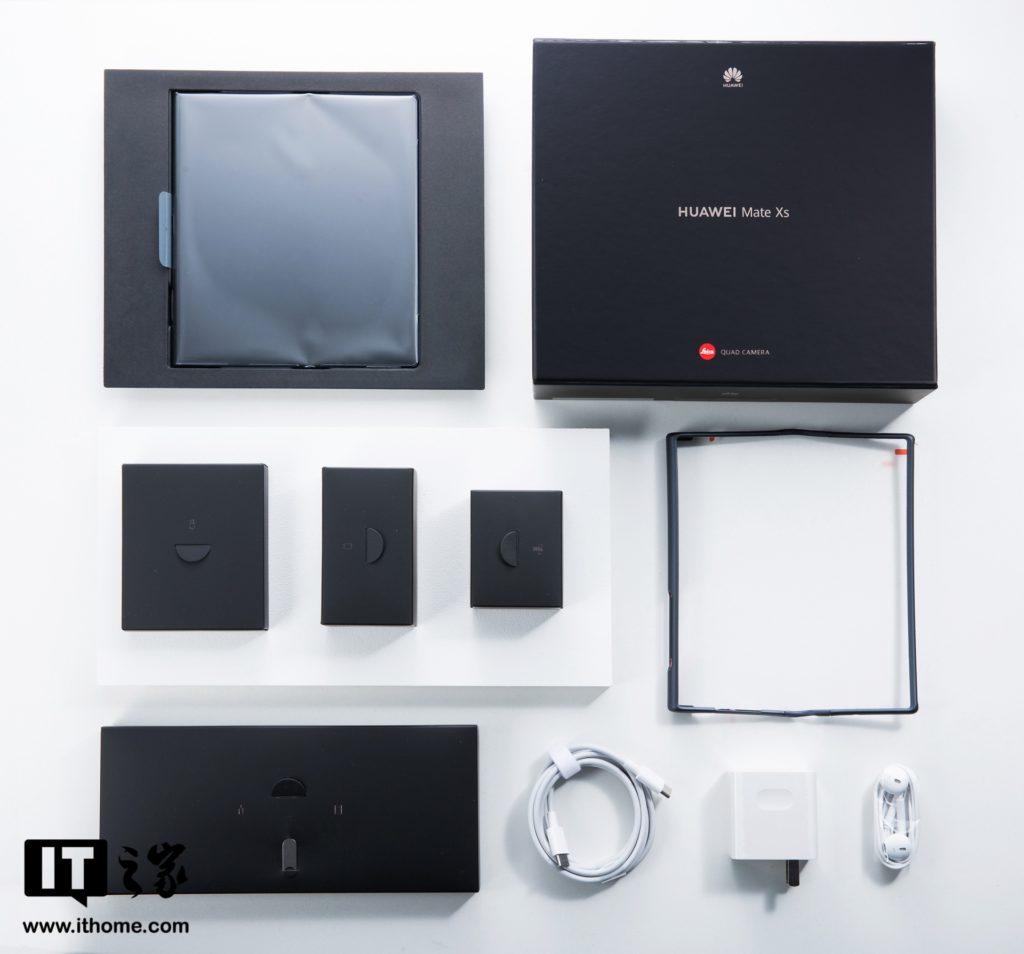 Huawei Mate Xs unboxing pictures shows unique retail box and handset in ...
