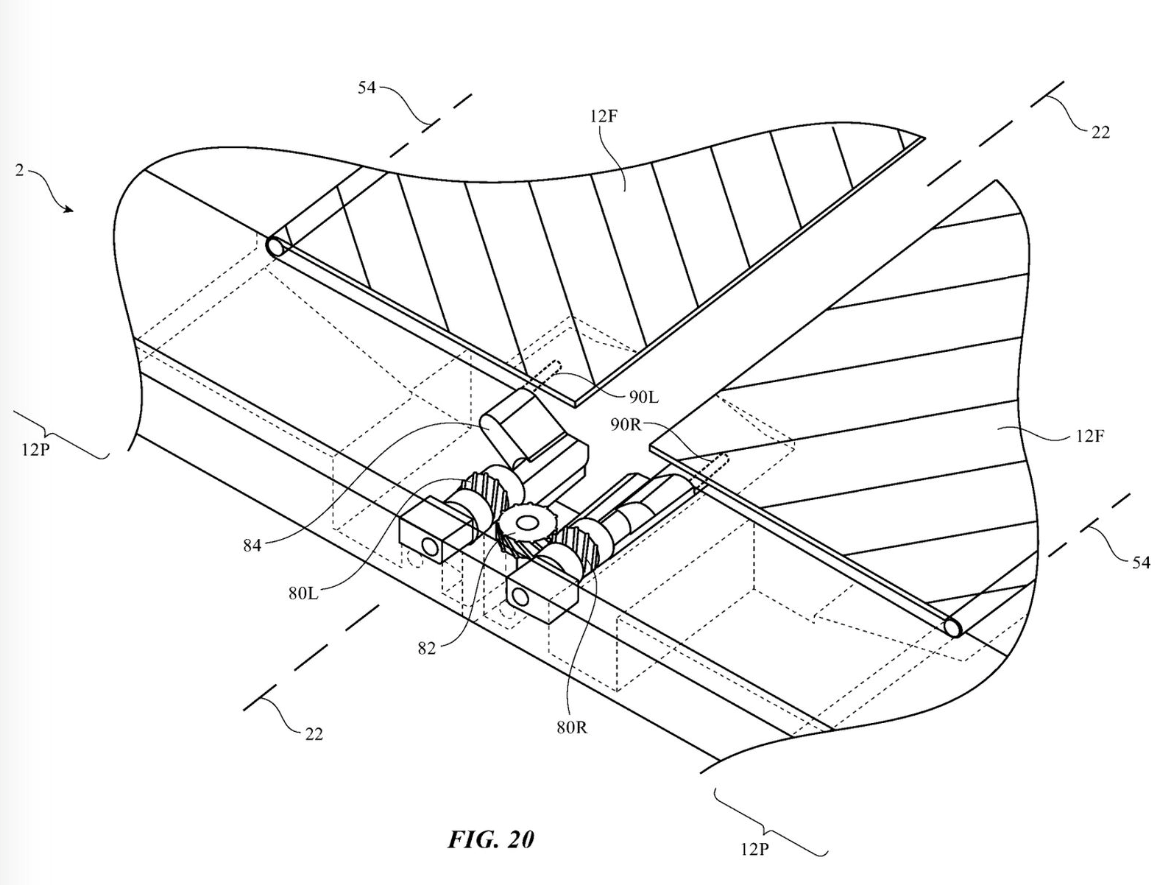 Apple patents foldable device, features Moving flaps to prevent Display ...