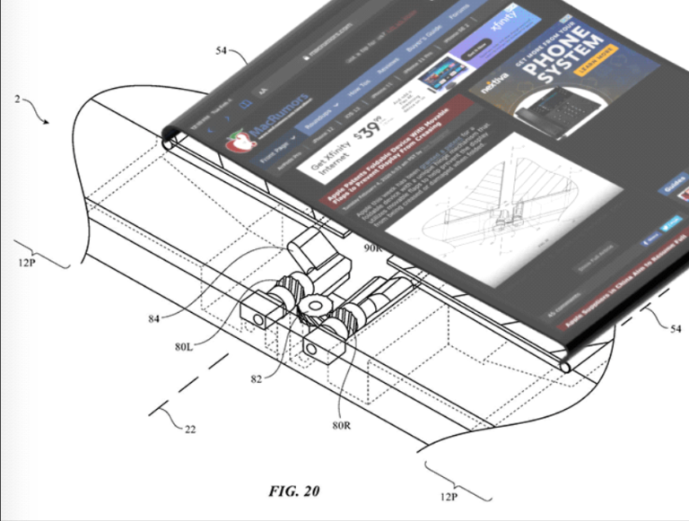 Apple patents a unique hinge design, could be for a foldable iPhone ...