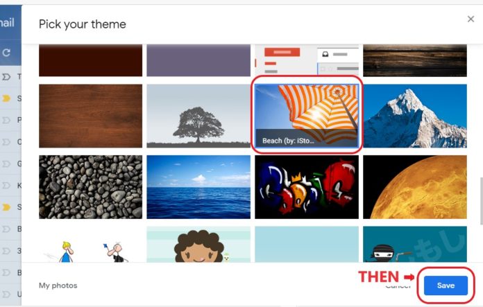 How to change Gmail Background/Theme? - Gizmochina