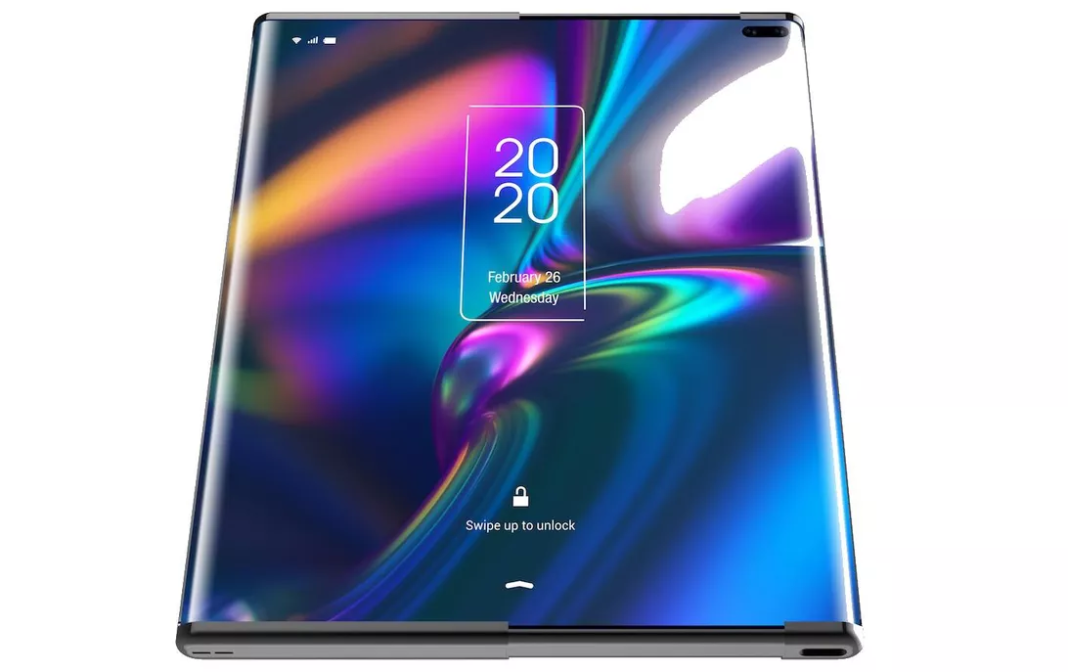 TCL smartphone with slide-out display panel shown off in leaked images ...