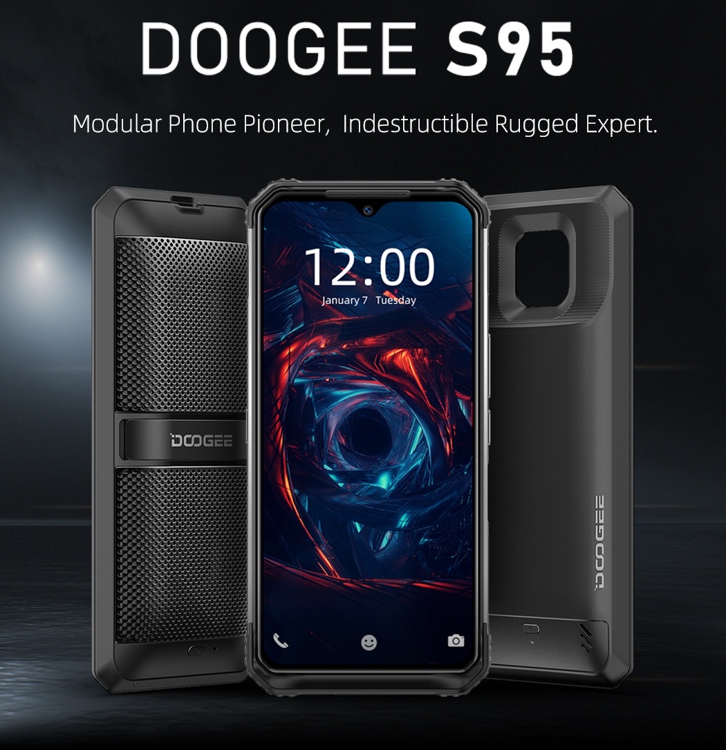 Get the latest Doogee S95 rugged modular smartphone at only $199.99 ...