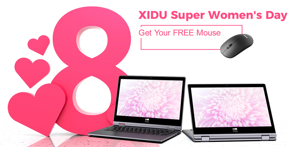 XIDU Super Women’s Day Promotional Sale: Get $50 Off on All Laptops