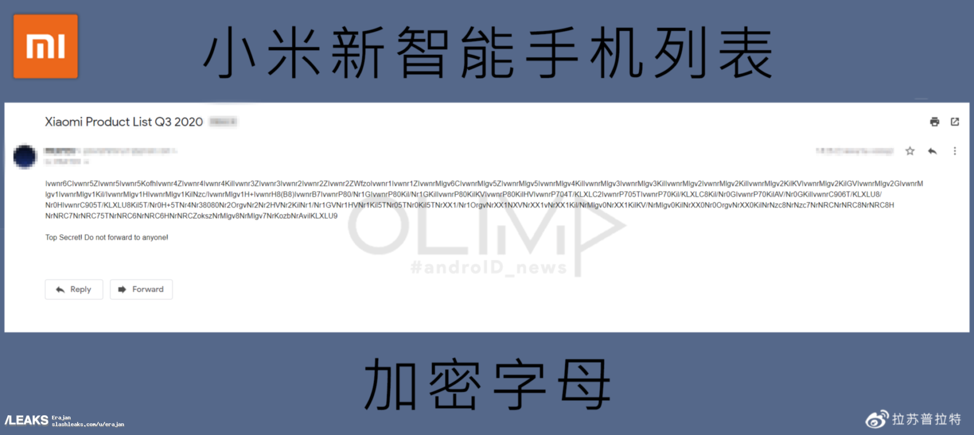 Leaked list reveals Xiaomi's Q3 product lineup: includes Mi 7 2020, Mi ...