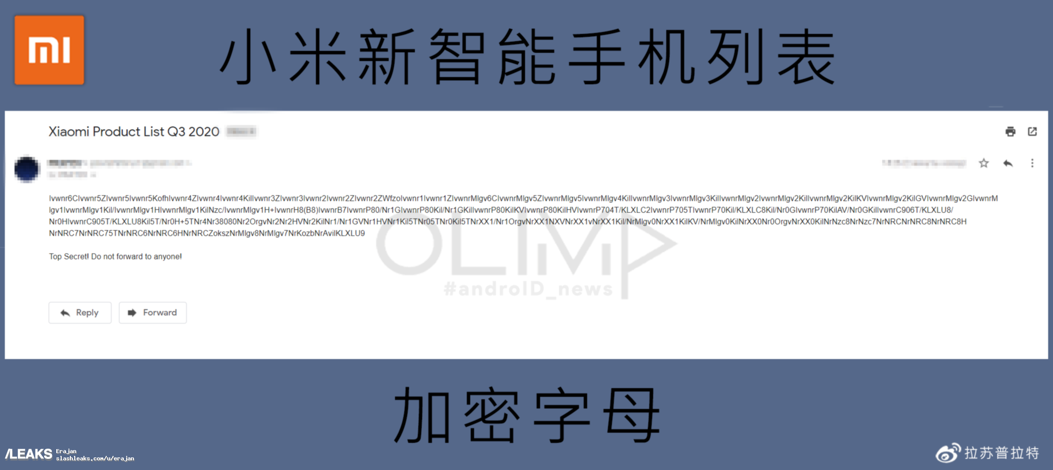 Leaked list reveals Xiaomi's Q3 product lineup: includes Mi 7 2020, Mi ...