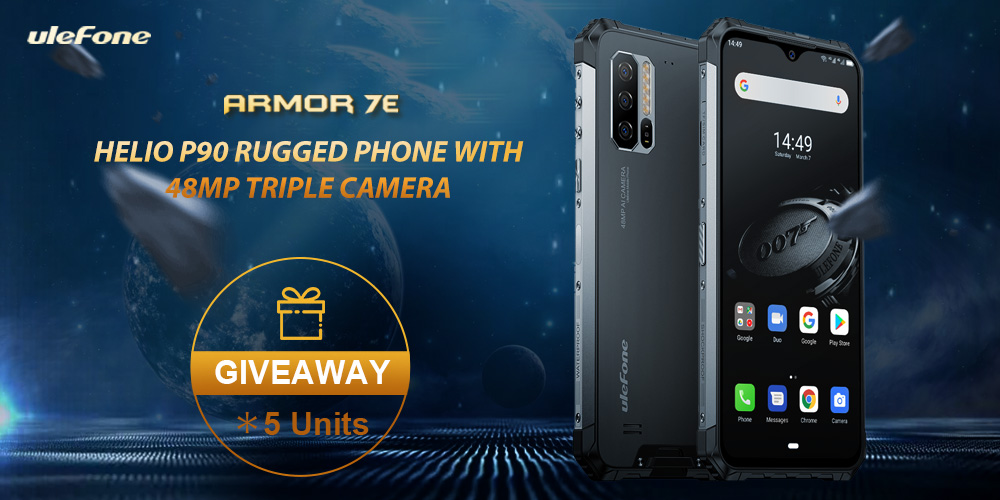 Giveaway - Enter to win 5 Ulefone Armor 7E units - Gizmochina