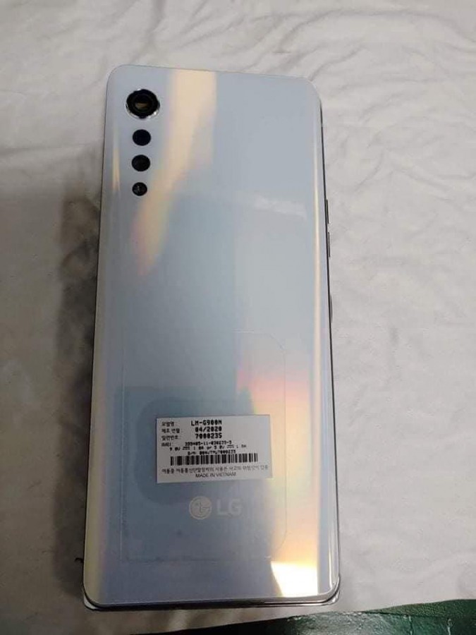 LG VELVET live shots appear to showcase its design in real - Gizmochina