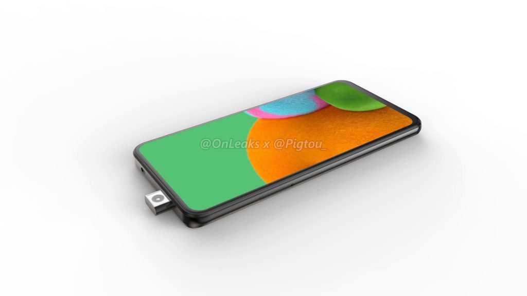 Renders give us a first look at Samsung's first pop-up selfie camera ...