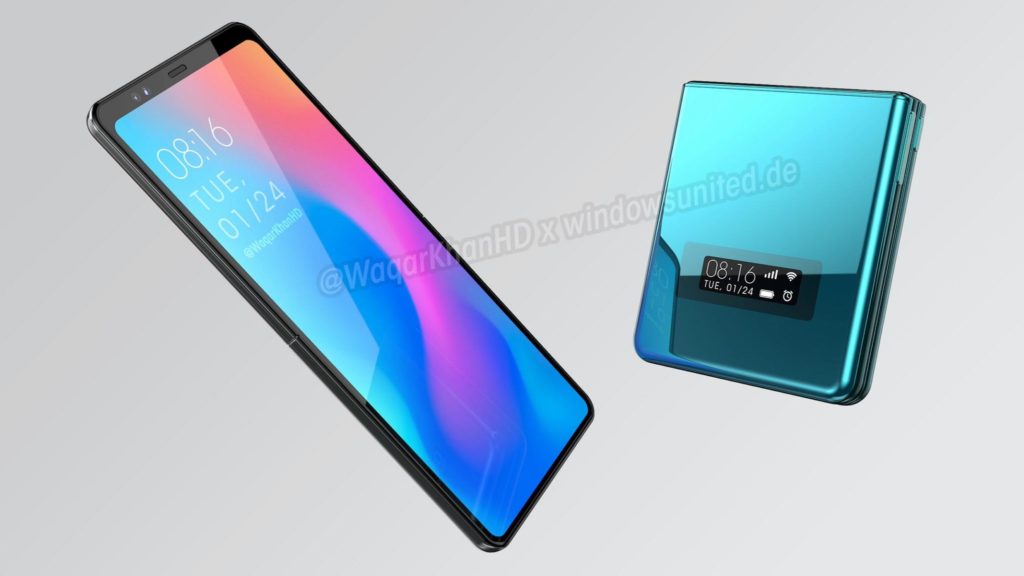 This is what Xiaomi's clamshell foldable phone may look like - Gizmochina