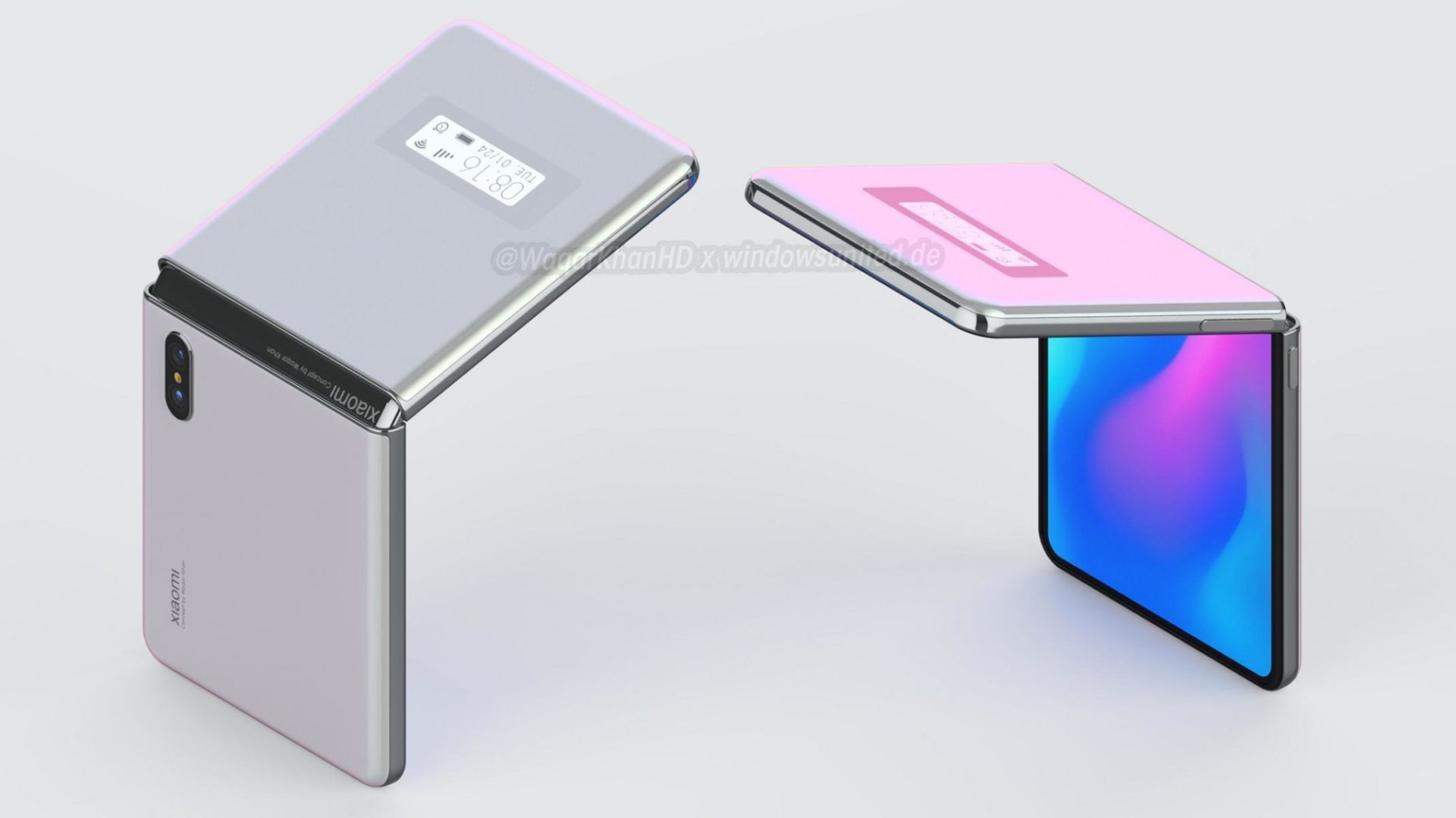 This is what Xiaomi's clamshell foldable phone may look like - Gizmochina