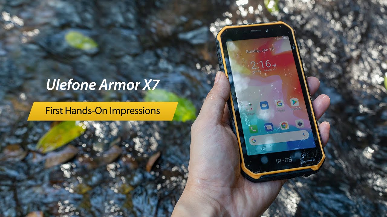 Ulefone Armor X7's first hands-on video unveils its stealthy design ...
