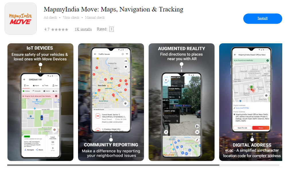 MapmyIndia's Move app will come pre-installed on Huawei/Honor ...