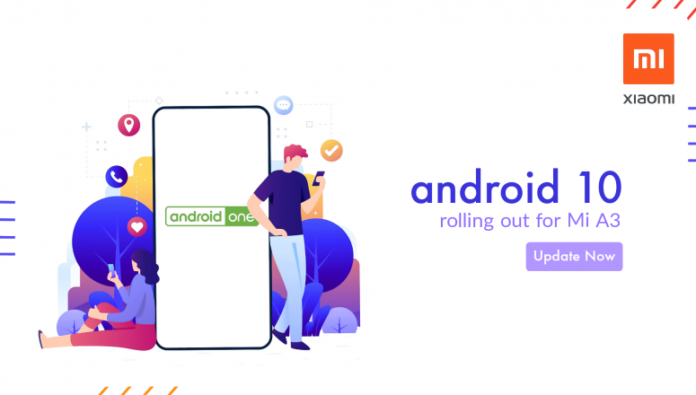 Mi A3 Android 10 update now live in Europe - Gizmochina