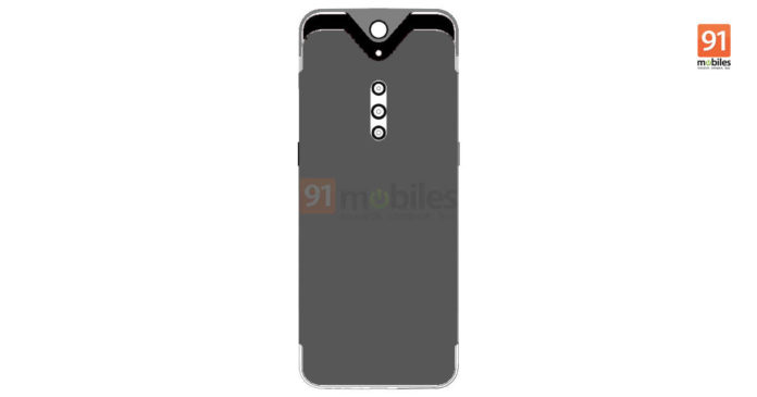 Vivo files a design patent for a phone with slider mechanism - Gizmochina
