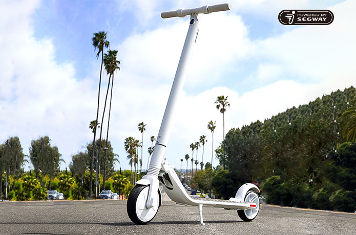 Ninebot KickScooter ES2 Folding e-Scooter (White) launched on Indiegogo ...