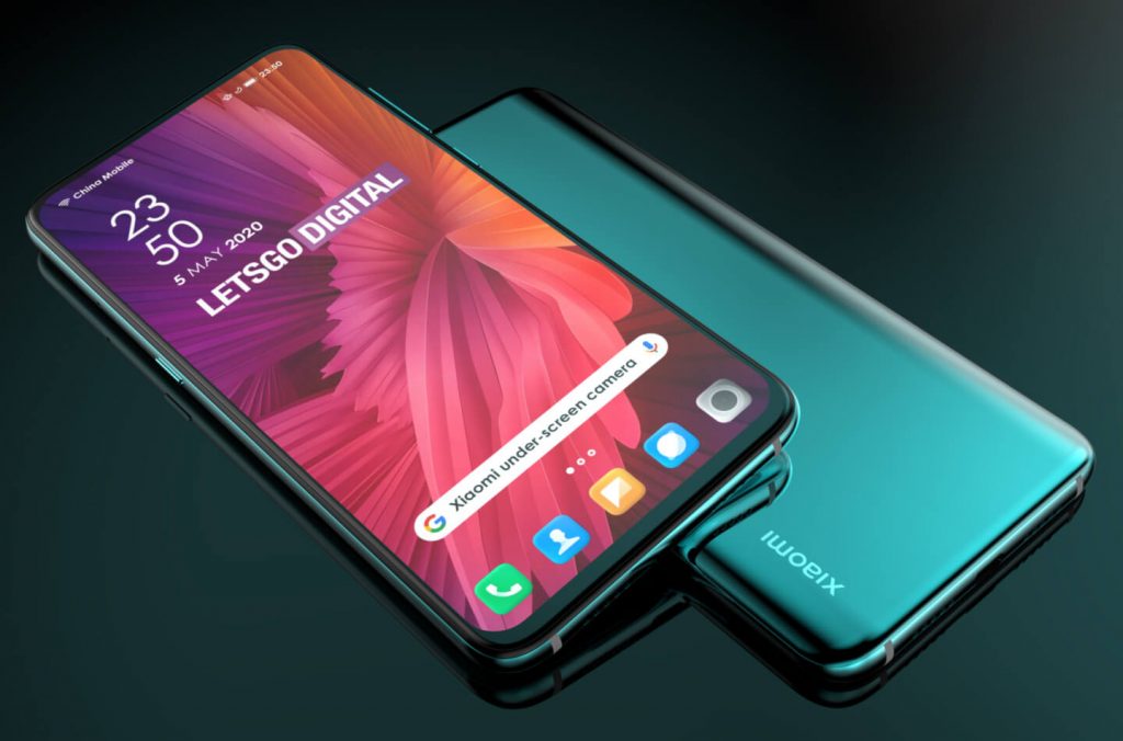 Xiaomi design patent reveals smartphone with an under screen camera ...