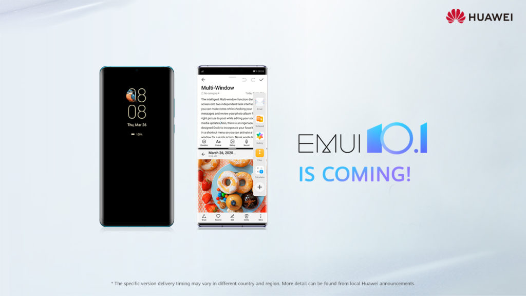 These 20 devices will receive EMUI 10.1/Magic UI 3.1 global update - Gizmochina