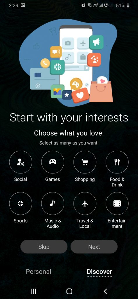 Galaxy M31 gets Samsung Discover app recommendation service built into ...