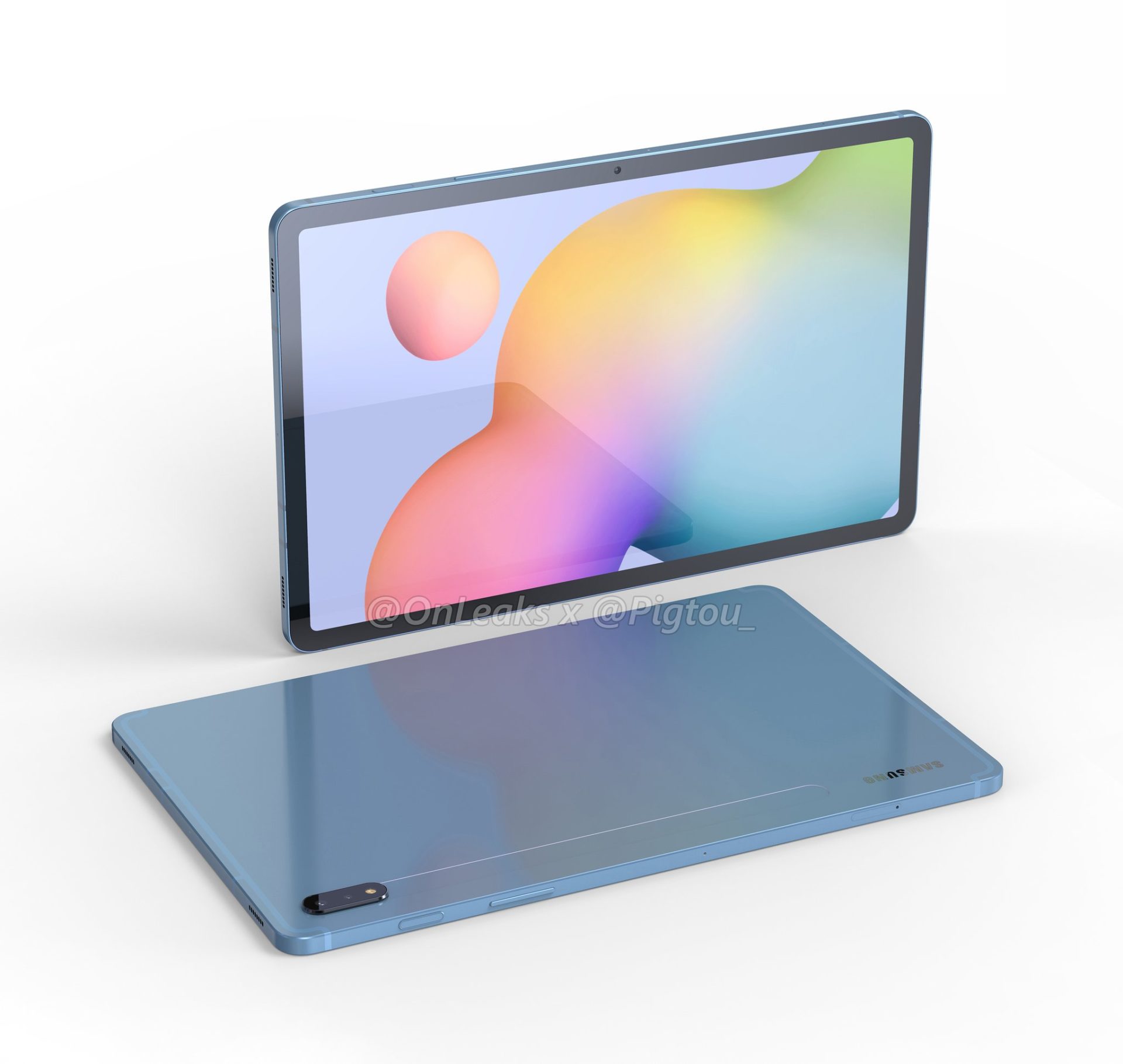 Samsung Galaxy Tab S7 CAD renders reveal slim bezels and dual cameras ...