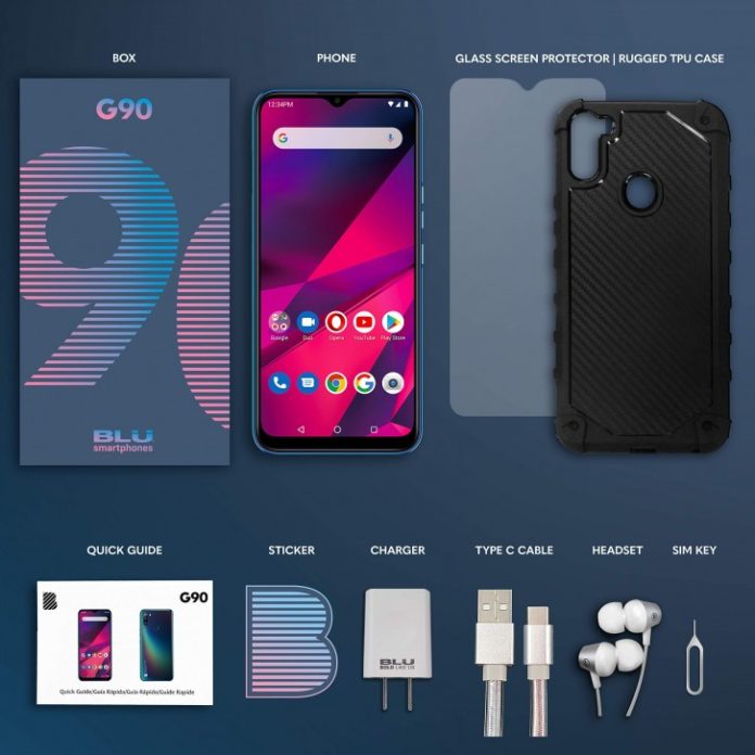 BLU G90 with a 6.5” LCD, 4GB RAM, Helio A25, Android 10 launched, on ...