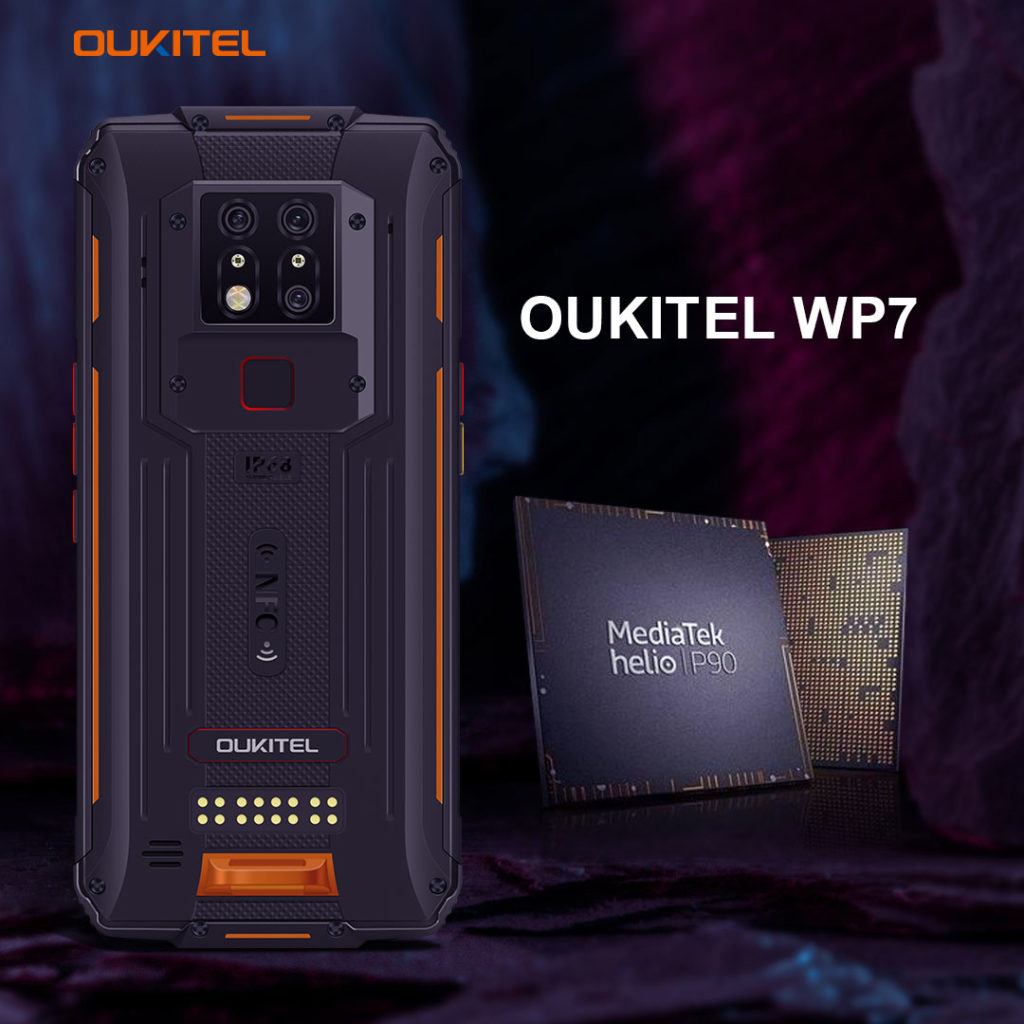 Oukitel WP7 with built-in Infrared Night Vision Camera launching today - Gizmochina