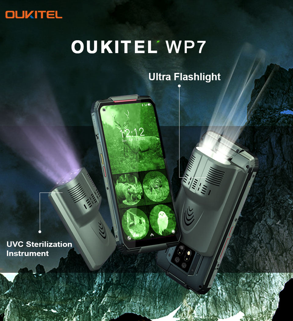 Oukitel WP7 with built-in Infrared Night Vision Camera launching today ...