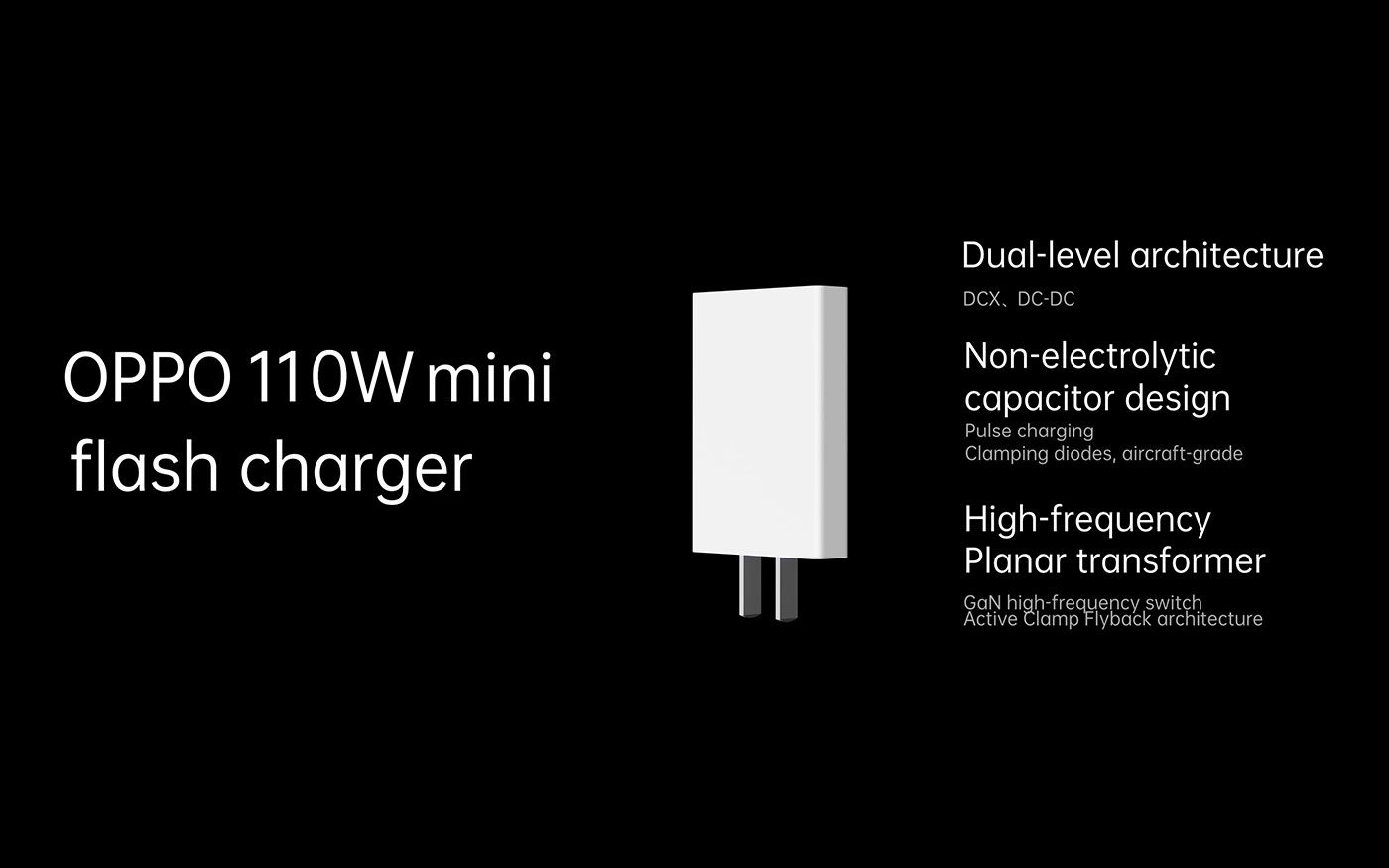OPPO announces 50W mini SuperVOOC and 110W mini flash chargers - Gizmochina