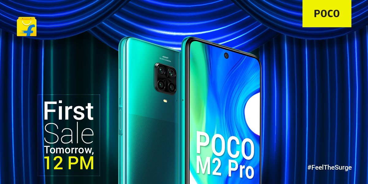 POCO M2 Pro first sale in India today at 12PM - Gizmochina