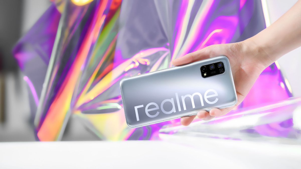 Realme V5 moniker revealed and official image released - Gizmochina