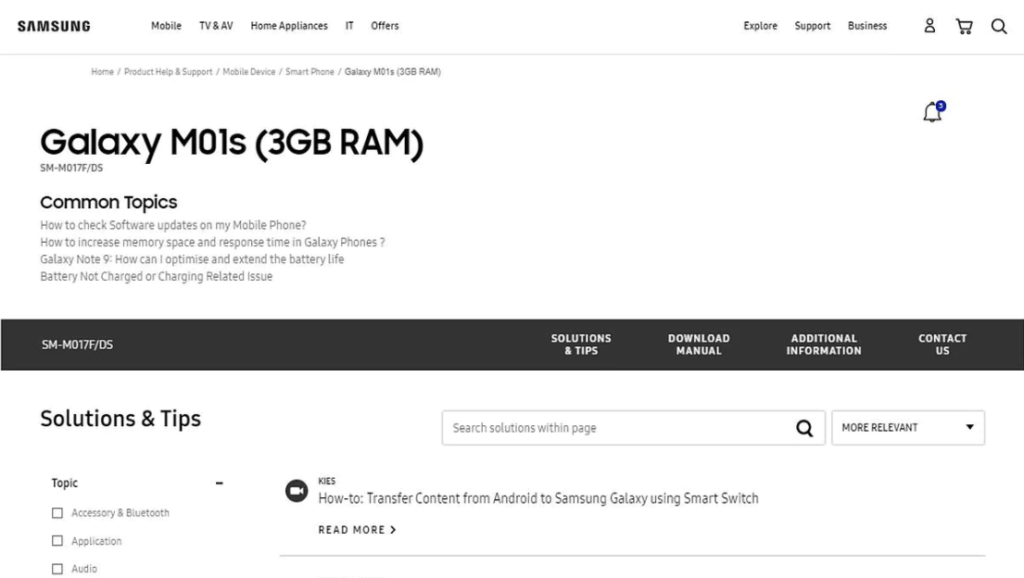 Samsung Galaxy M01s India launch soon as it gets spotted on official ...