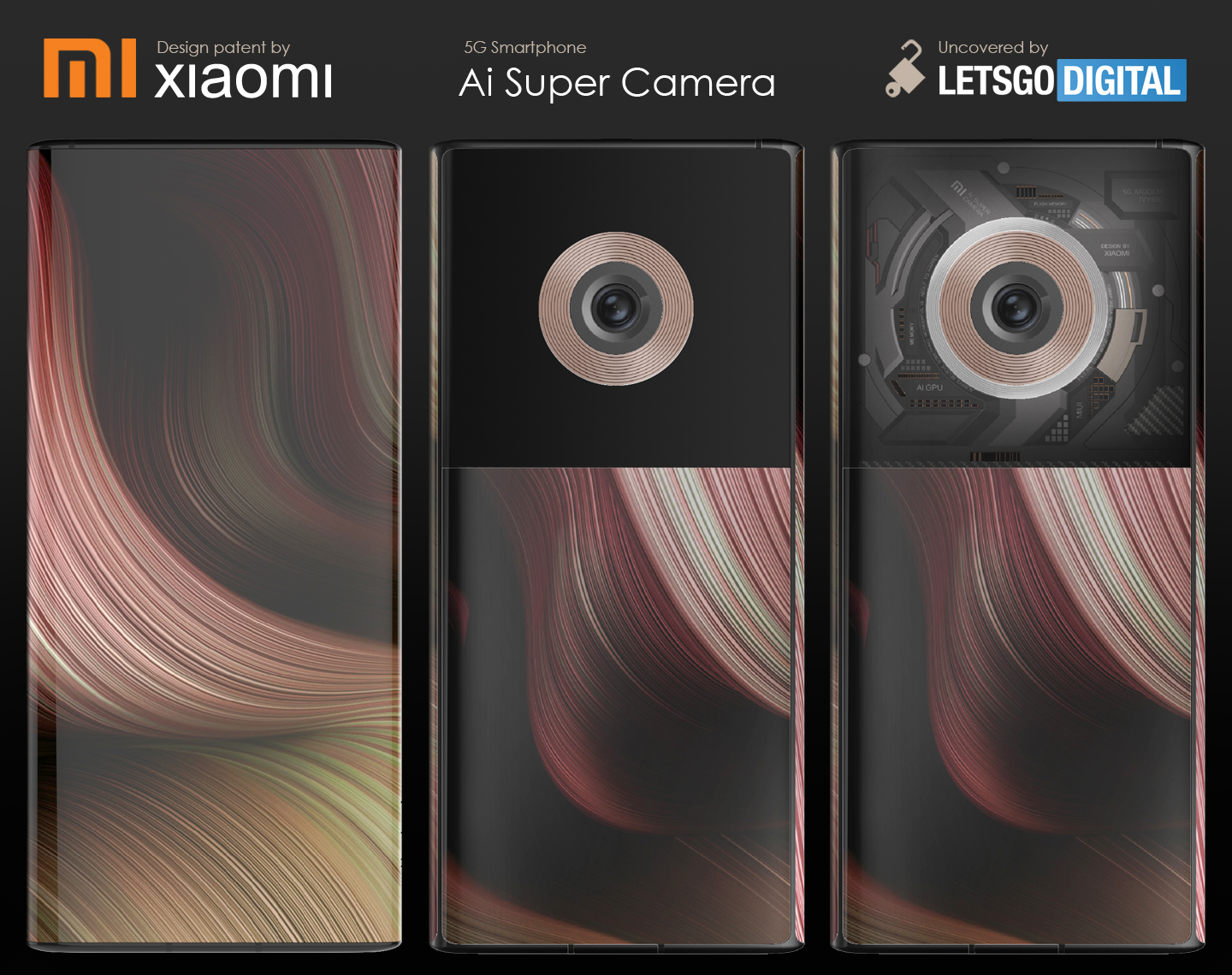 Xiaomi patents a smartphone design with an all-around screen and a huge ...