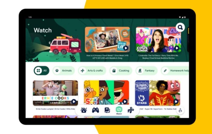 Google announces Kids Space: a new mode for Android tablets aimed at ...