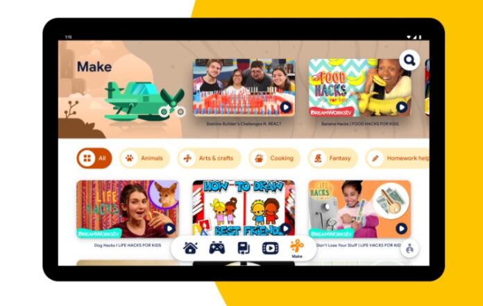 Google announces Kids Space: a new mode for Android tablets aimed at ...
