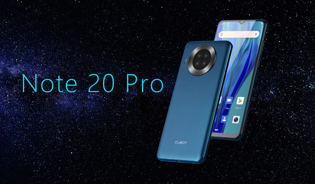 Cubot Note 20 Pro goes official with quad-rear camera, 6.5-inch display ...