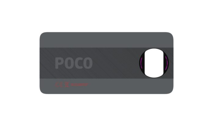 A POCO smartphone with original design passes through multiple ...