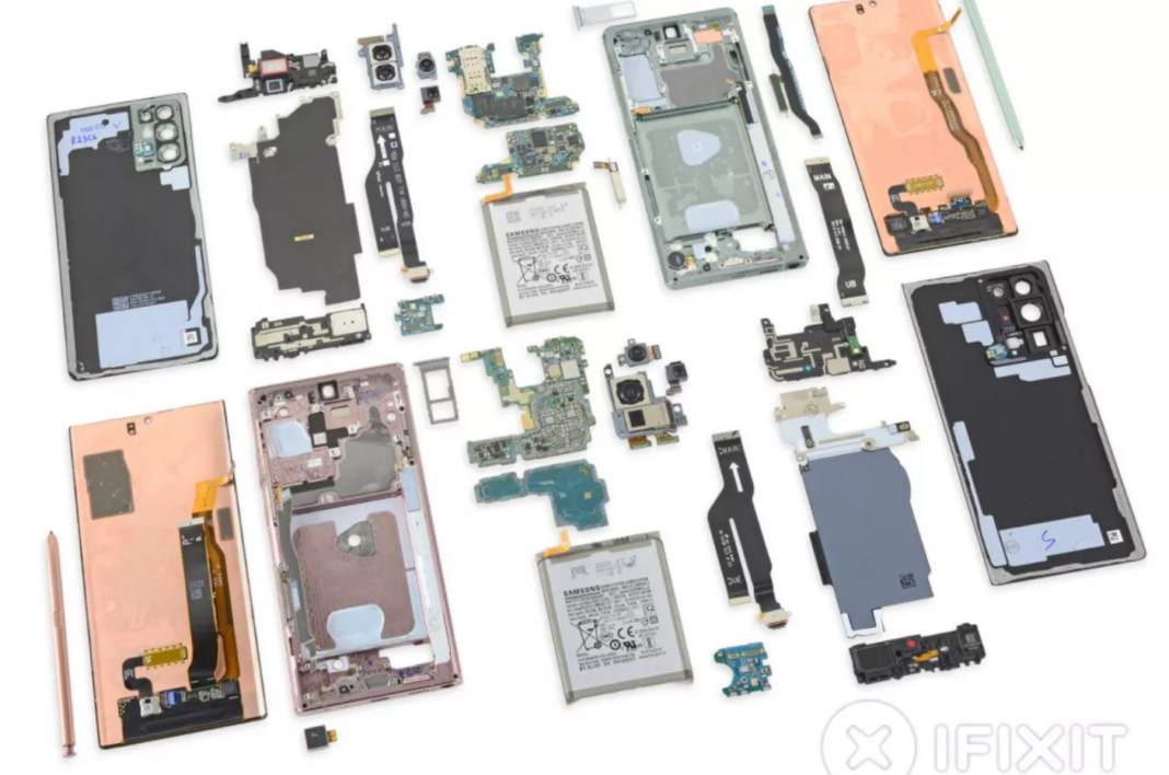 Samsung Galaxy Note 20 Ultra teardown from iFixit reveals why it runs ...