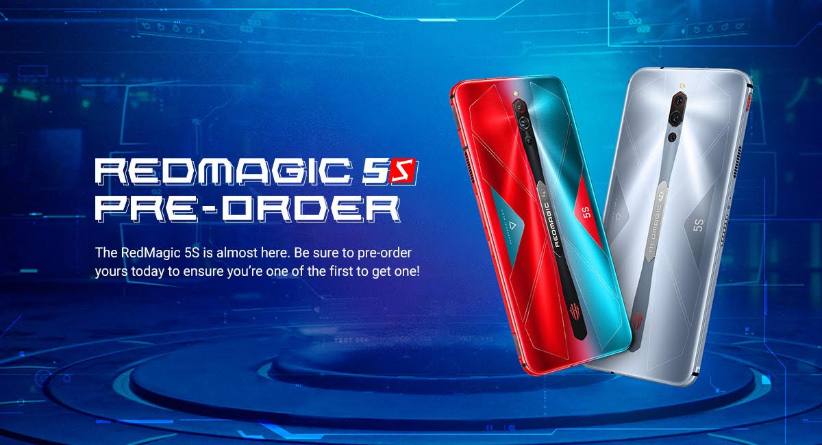 RedMagic 5S smartphone up for pre-orders starting from $579 - Gizmochina