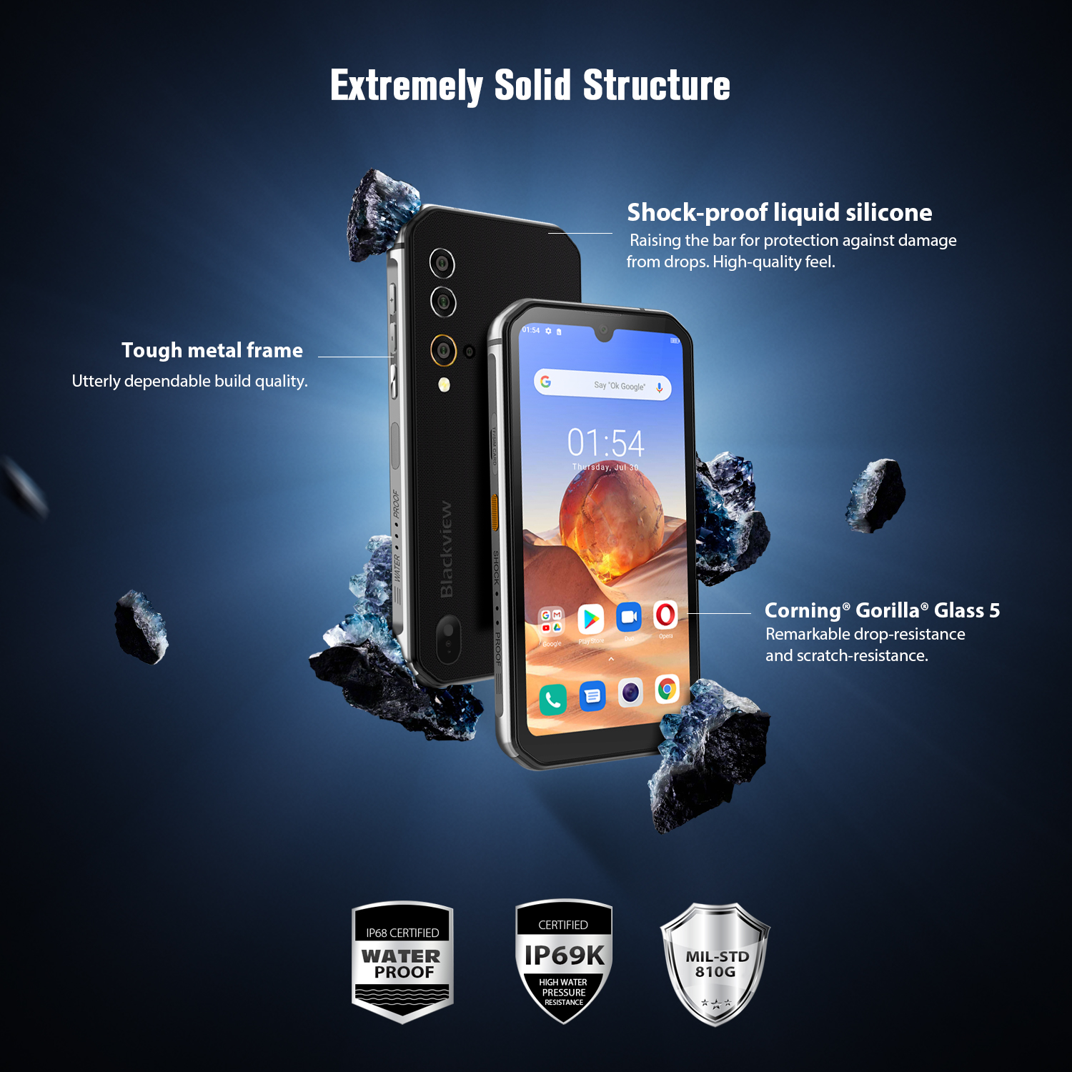 Blackview's new BV9900E comes with Gorilla Glass 5 and works at even ...