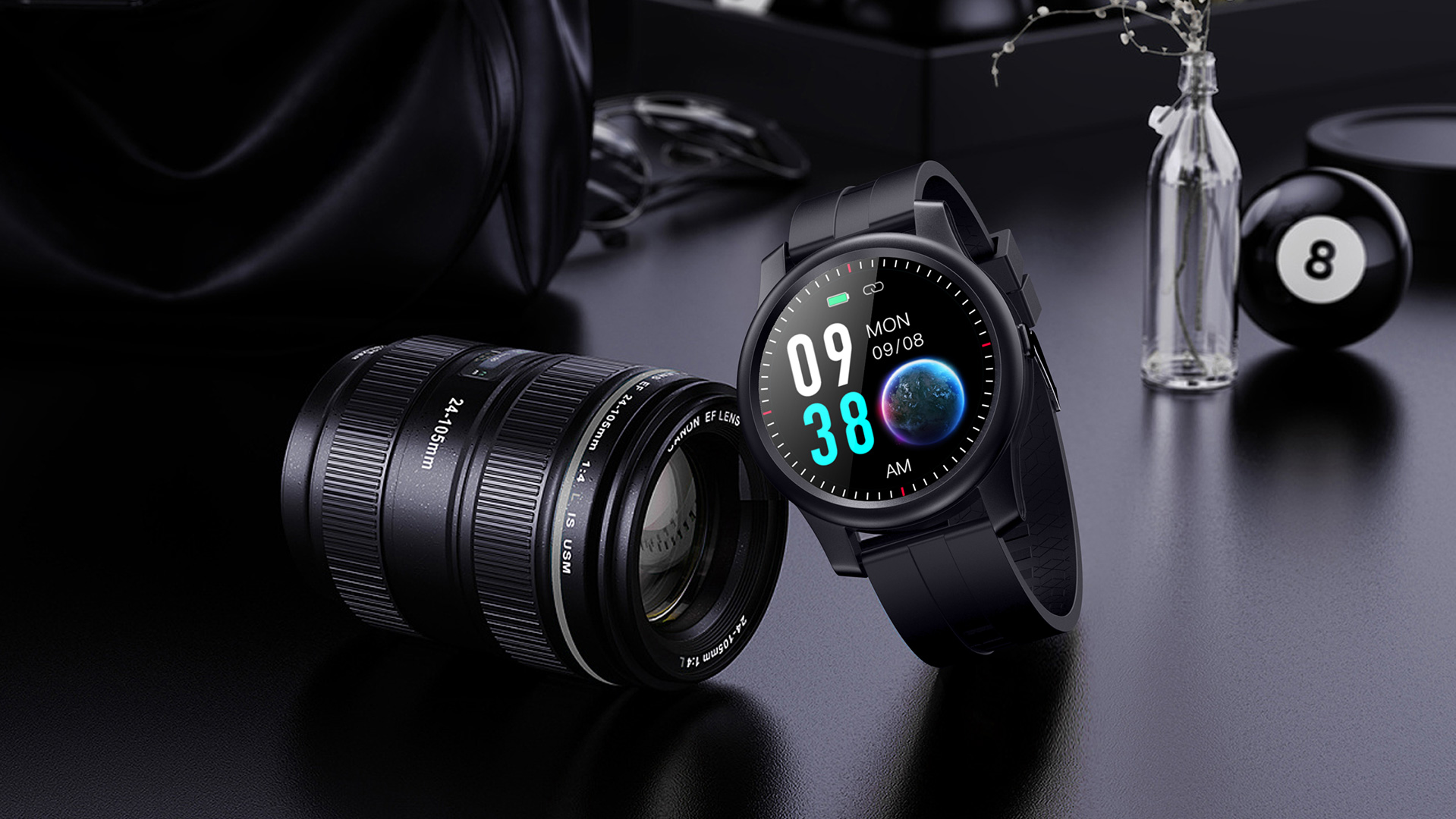 Elephone R8 Smartwatch is Available in Black & Silver Colors for $39.99 ...