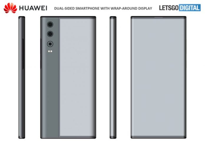 Huawei patents smartphone with wrap-around display similar to Mi MIX ...