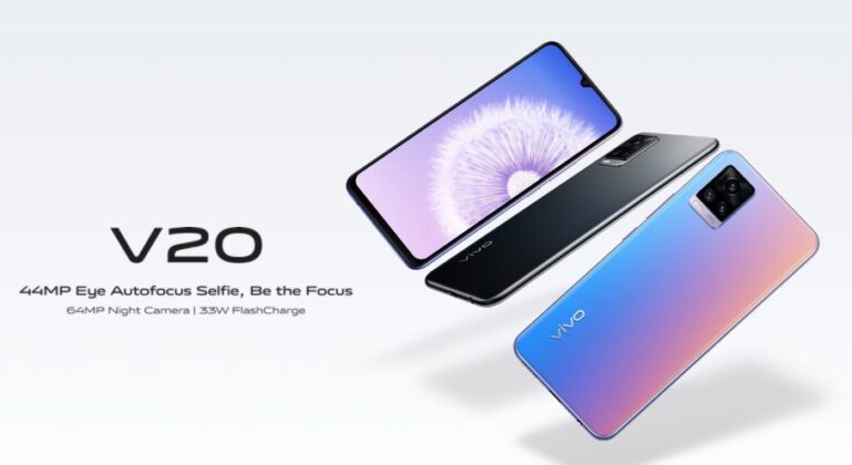Vivo V20 full specification sheet and price revealed - Gizmochina