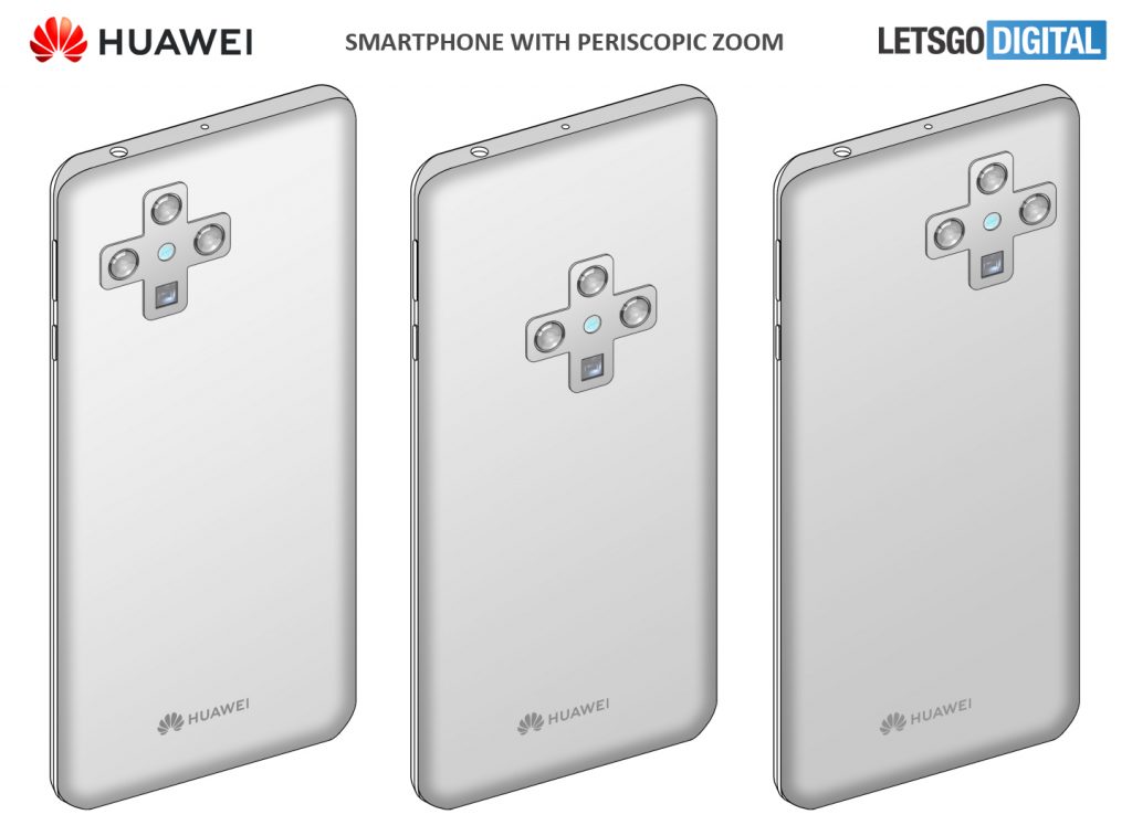 Huawei working on a smartphone with in-display camera and periscope ...