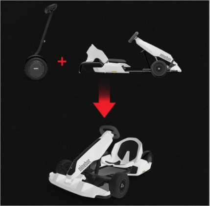 Ninebot S MAX self-balancing e-Scooter with a steering wheel launched ...